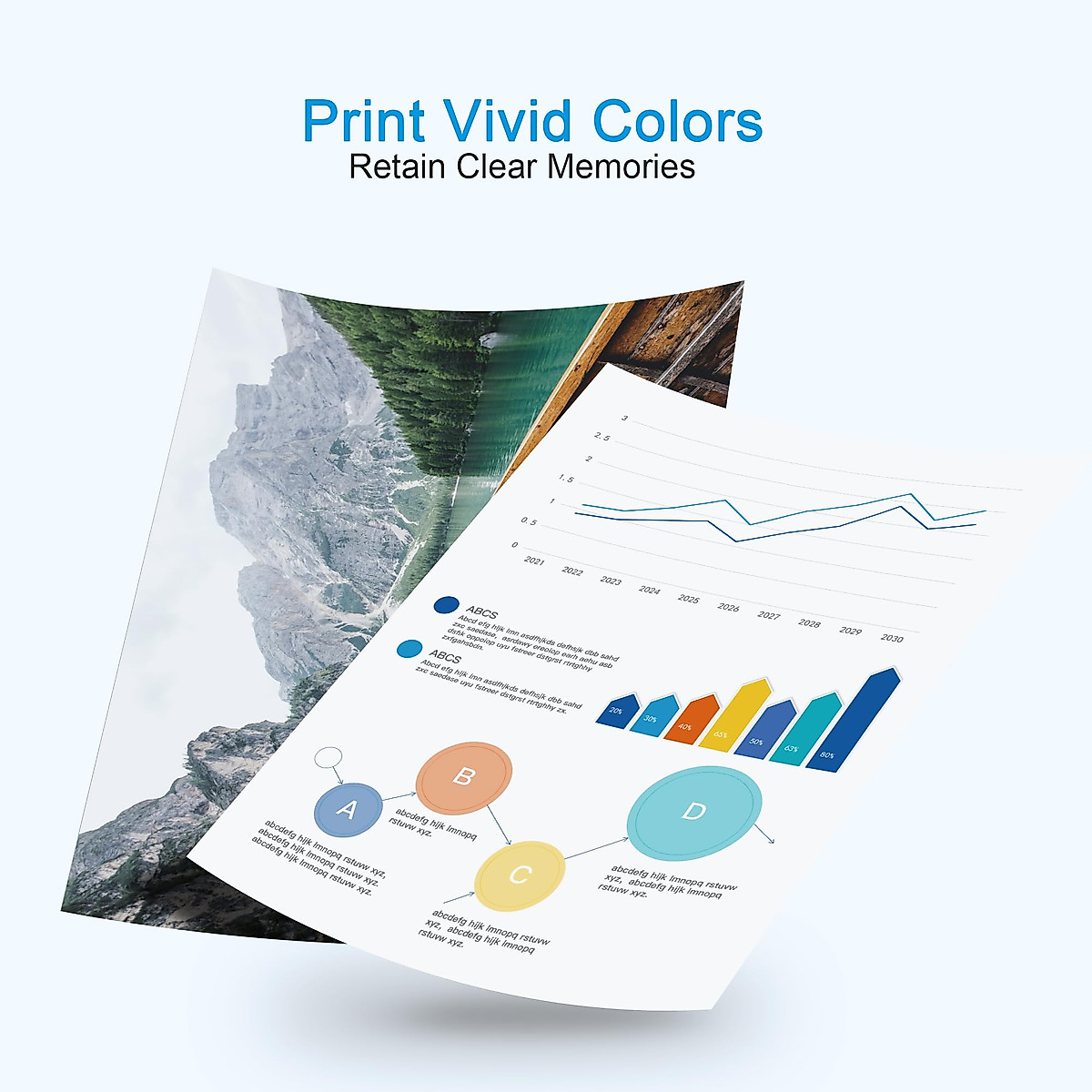 MX922 Ink Cartridges Replacement for Canon PGI-250XL CLI-251XL 250 XL 251 XL Ink Cartridge for PIXMA MX922 MX920 MG5520 MG5420 MG7520 IX6820 Series Printer (5 Pack Combo) High Capacity