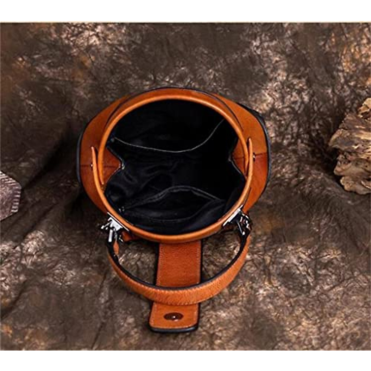 ZLXDP Women's Handbag Retro Women's Shoulder Messenger Bag Women's Hand-Embossed Multifunctional Handbag (Color : C, Size