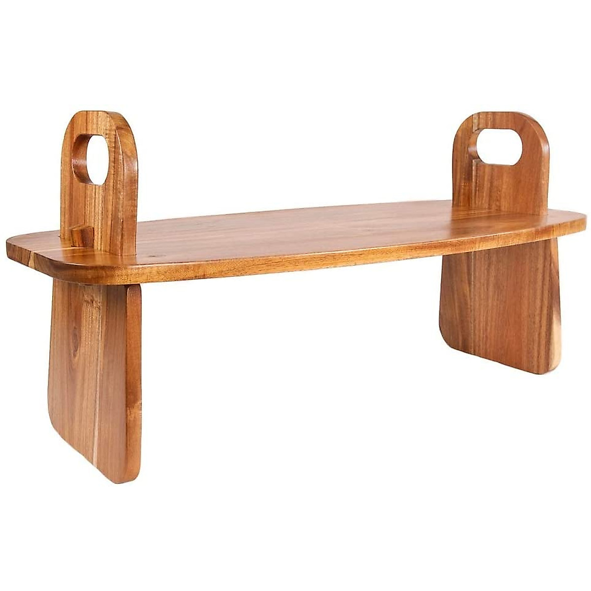 Wooden Serving Tray, 3 in 1 Ideal for Dinner Parties, Dining Table or Picnics, Special for Gift!