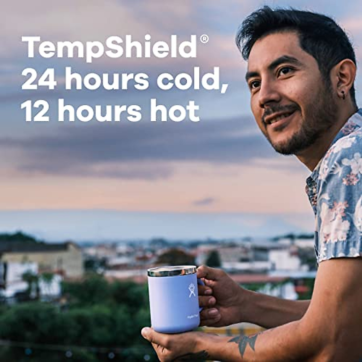 Hydro Flask Mug - Insulated Travel Portable Coffee Tumbler with Handle 12 Oz