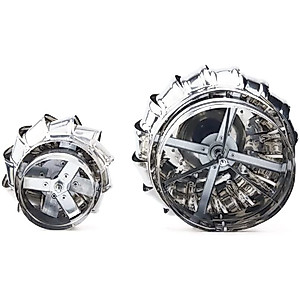 Stainless Steel 201 Non Power Roof Ventilator, Wind Turbines Attic Air Vent Ventilating Fan (Size : 110mm)