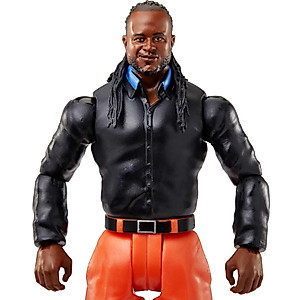 Mattel WWE Reggie Basic Action Figure, 10 Points of Articulation & Life-like Detail, 6-inch Collectible
