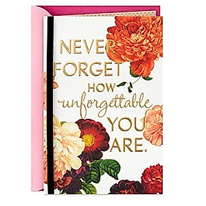 Hallmark Birthday Card for Women (Unforgettable)