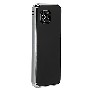 Diydeg Kids Cell Phone, Dual Card Dual Standby Easy to Use Simple Mobile Phone, Portable Mini Smartphone with 32MB & 32MB, 2600mAh Battery, Bluetooth & Speed ​​Dialing for Kids, Students(Black)