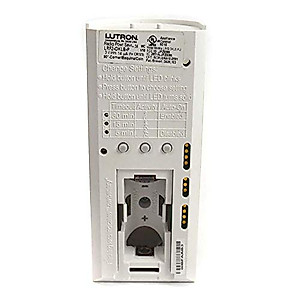 Lutron LRF2-OKLB-P-WH Radio Powr Savr Wireless Corner-Mounted Occupancy Sensor, White