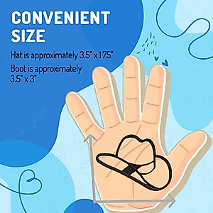 COWBOY COOKIE CUTTERS Wild West Country Cowboy Cowgirl Boot And Rustic Western Rodeo Hat Cookie Cutters Made In America (2 Pack)