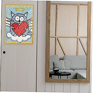 FAVOMOTO 4pcs Diamond Frame Picture Frames Display Shelf Photo Frame Diamond Art Frames Magnetic Frame Frames 30x40cm Painting Kit for Kid Art Picture Frame Creative Picture Frame