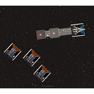 Star Wars X-Wing 2nd Edition Miniatures Game Nimbus-Class V-Wing EXPANSION PACK | Strategy Game for Adults and Teens | Ages 14+ | 2 Players | Average Playtime 45 Minutes | Made by Atomic Mass Games