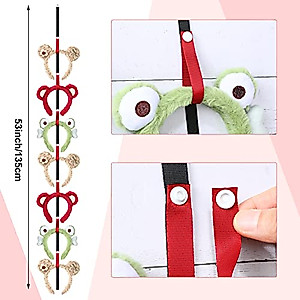 Riakrum 4 Pieces Mouse Ears Headband Holder Hair Bow Hanging Wall Display Decor Vertical Headband Organizer Storage Display Headpiece Hair Accessories Hanger Organizer for Women Girls