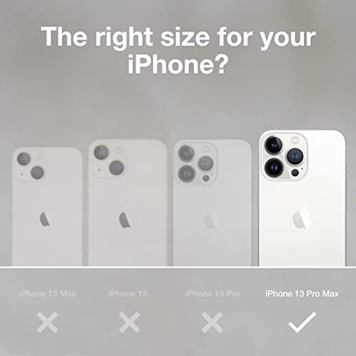 WOODCESSORIES - Phone Case for iPhone 13 Pro Max Case biodegradeable Black - Ecofriendly, Made of Plants