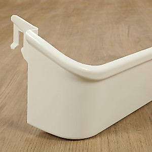 HECASA 240337901 240337904 240337905 Refrigerator Door Bin Shelf Compatible with Frigidaire Refrigerator for 891047 AH429868 AP2115858 EA429868 PS429868 Replacement only White ABS Plastic