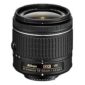 Nikon D3500 24.2MP DSLR Digital Camera with NIKKOR 18-55mm VR Lens + SanDisk 32GB Memory Card + Hi-Speed USB Card Reader + Tripod + A-Cell Accessory Bundle (Renewed)