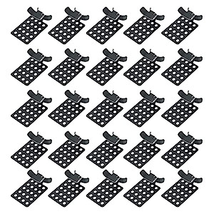 labwork 25 Pack Aluminum Heat Cable Roof Clip for Roofs Heat Cable and Ice Dam Heat Tape