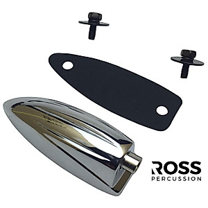 Single End Bass Drum Lugs - (10 Pack, Chrome)