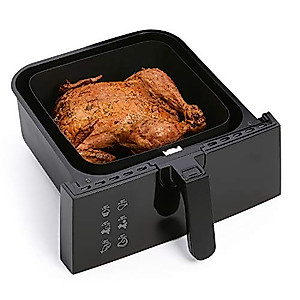 Presto 03422 Digital AirDaddy 4.2-Quart Electric Air Fryer, 4.2qt, Black