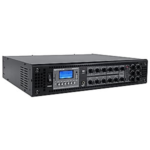 Rockville 6-Zone Amp+32 White 5" Ceiling Speakers for Restaurant/Bar/Cafe/Office