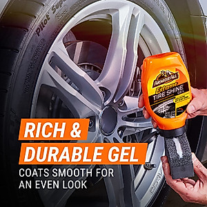 Extreme Tire Shine Gel by Armor All, Tire Shine for Restoring Color and Tire Protection, 18 Fl Oz