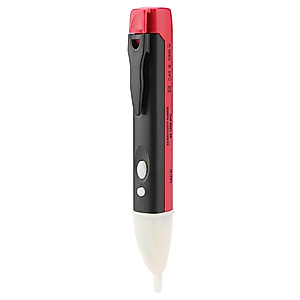 Red Test Pencil Non Electricity Measurement Voltage Tester Electricity Detector with LED Light Electricity Voltage Tester