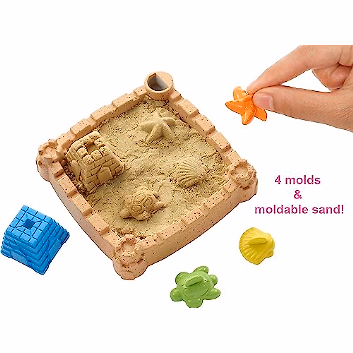 Barbie Dreamhouse Adventures Chelsea Doll & Tiki Hut Playset with Moldable Sand, Hammock & Accessories, Blonde Small Doll