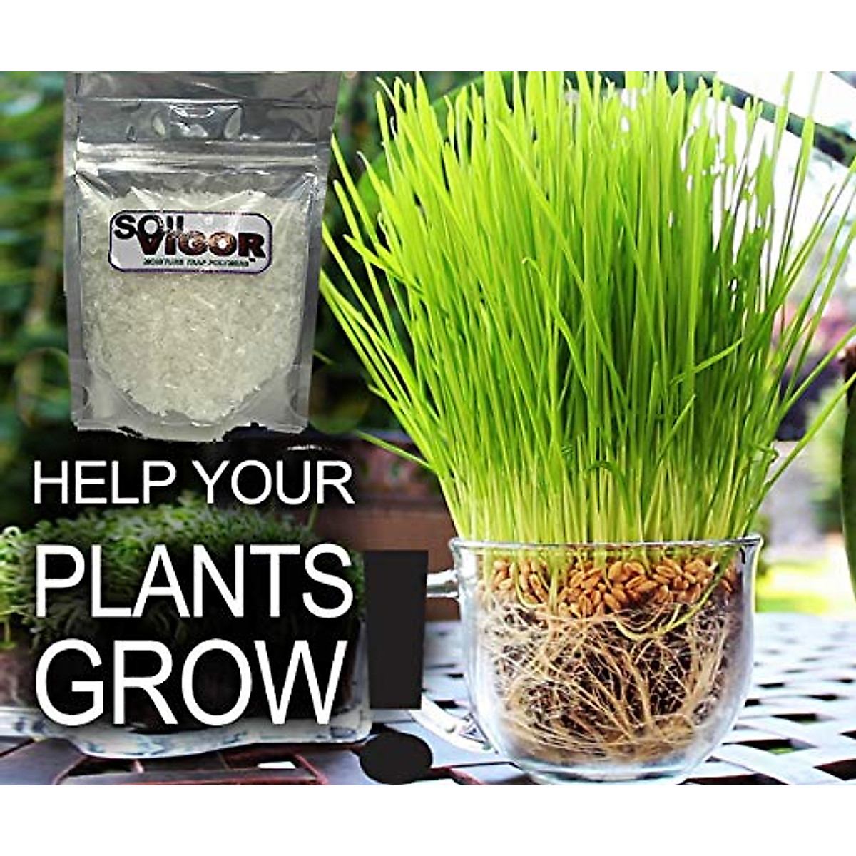 1 Pound Soil Moisture Trap Potassium Polyacrylate Polymers Soil Vigor