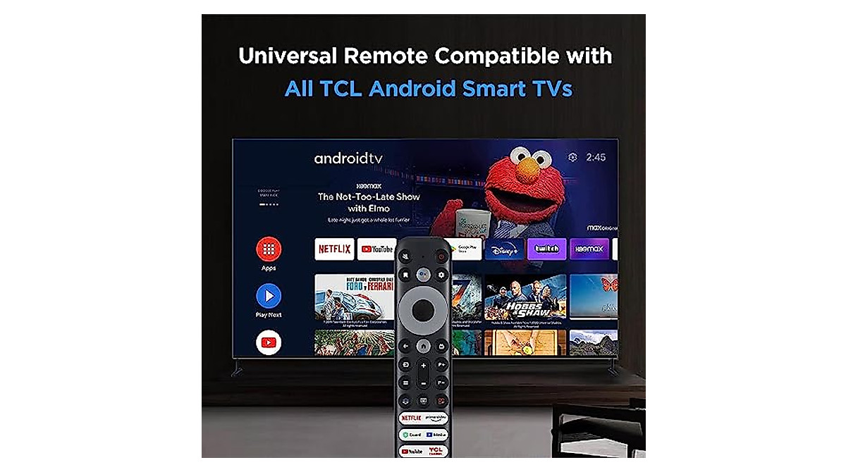 Universal Remote for TCL Smart TVs - Easy Setup