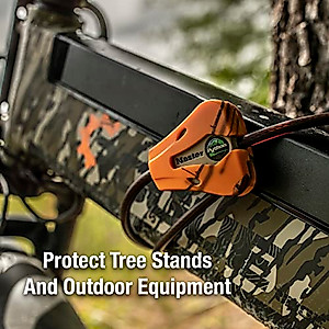 Master Lock Cable Lock, Python Adjustable Keyed Cable Lock, 6 ft. Long Cable, 2 Pack Mossy Oak Country DNA Camouflage