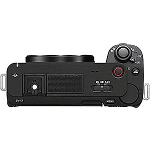 Sony Alpha ZV-E1 Full-Frame Interchangeable Lens Mirrorless Vlog Camera - Black Body (Renewed)