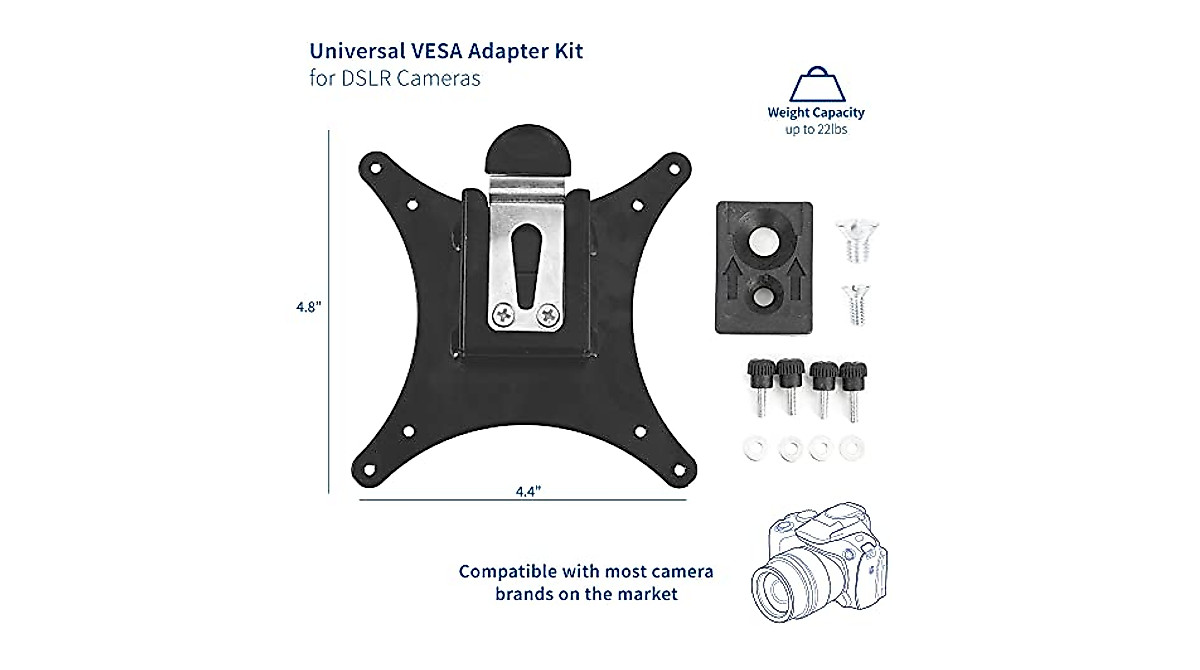 VIVO Universal VESA Camera Adapter Kit - Overhead Mount