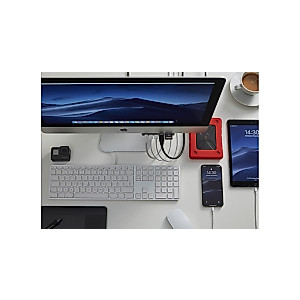 lmp USB-C Attach Hub Silver – USB-C Hub 7 Ports for iMac