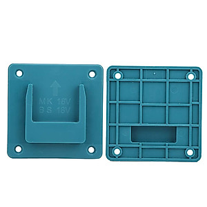 2pcs Electric Tool Holder Power Machine Storage Rack for Makita 18V Electric Tool(Cyan)