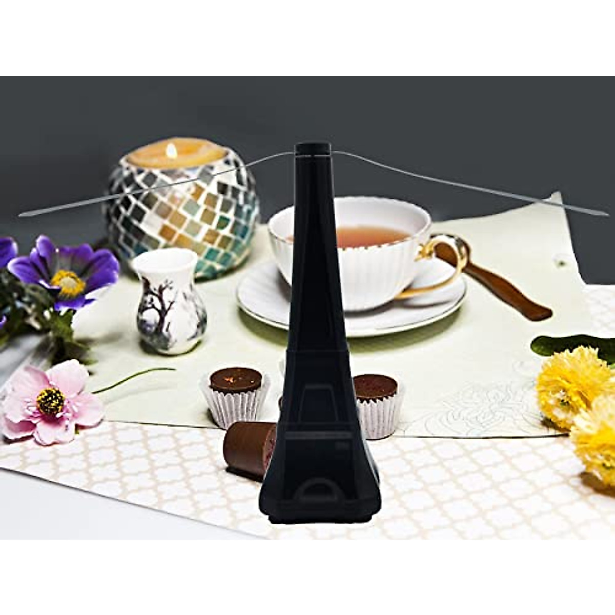 Vpeksopu Table Food Swatter,Food Fan for outdoor meals,3pcs Portable Food Spinner for Patio Table, Restaurant, Party