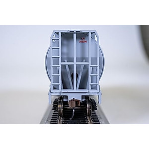 Bachmann Trains - Canadian 4 Bay Cylindrical Grain Hopper - Canadian National - HO Scale
