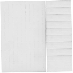 Alipis 30 pcs jewelry box pad ring foam insert ring insert trays earrings showcase trays showcase display trays ear stud pad drawer tray ring display pad sponge white mosaic ring holder