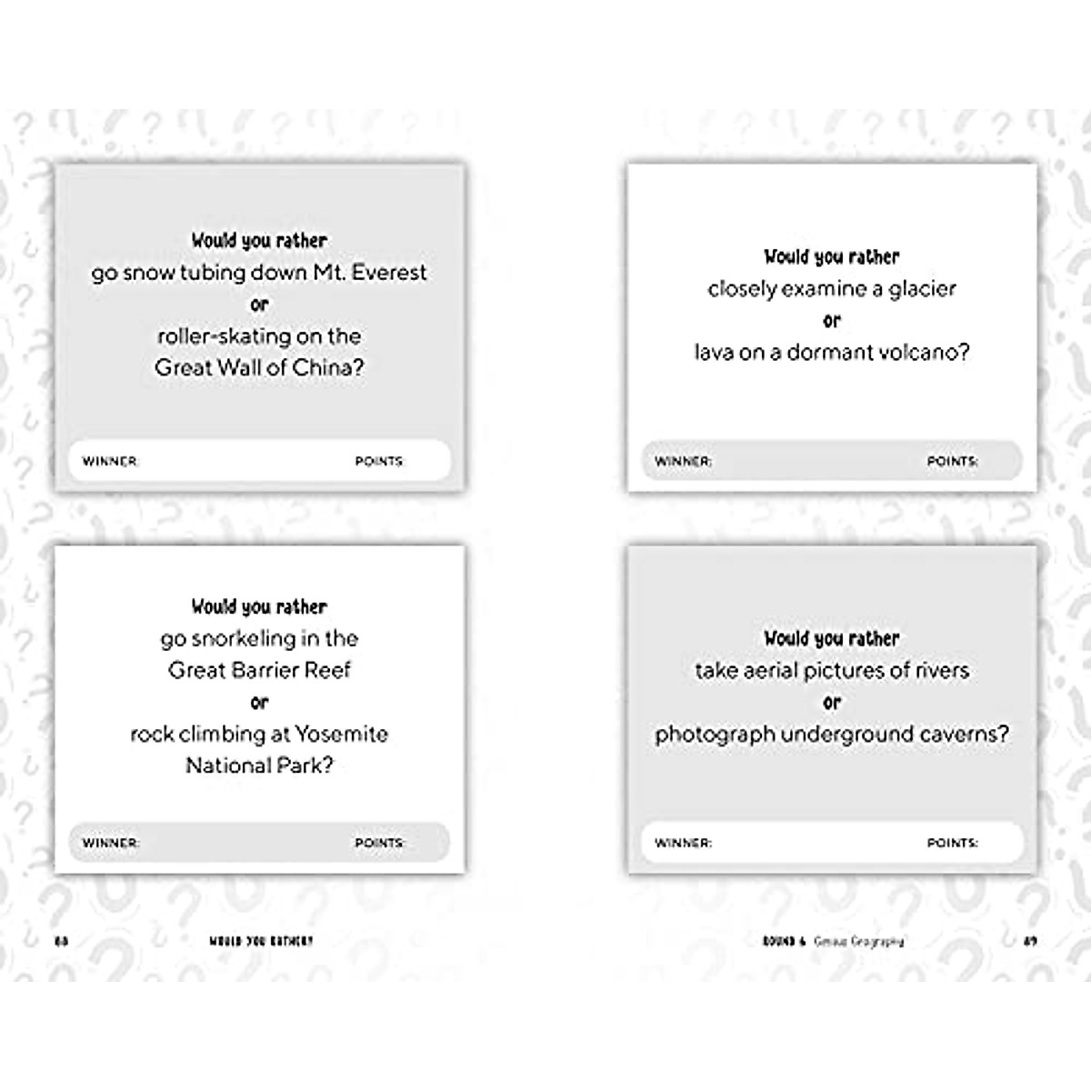 Would You Rather? Family Challenge! Edition: Hilarious Scenarios & Crazy Competition for Kids, Teens, and Adults