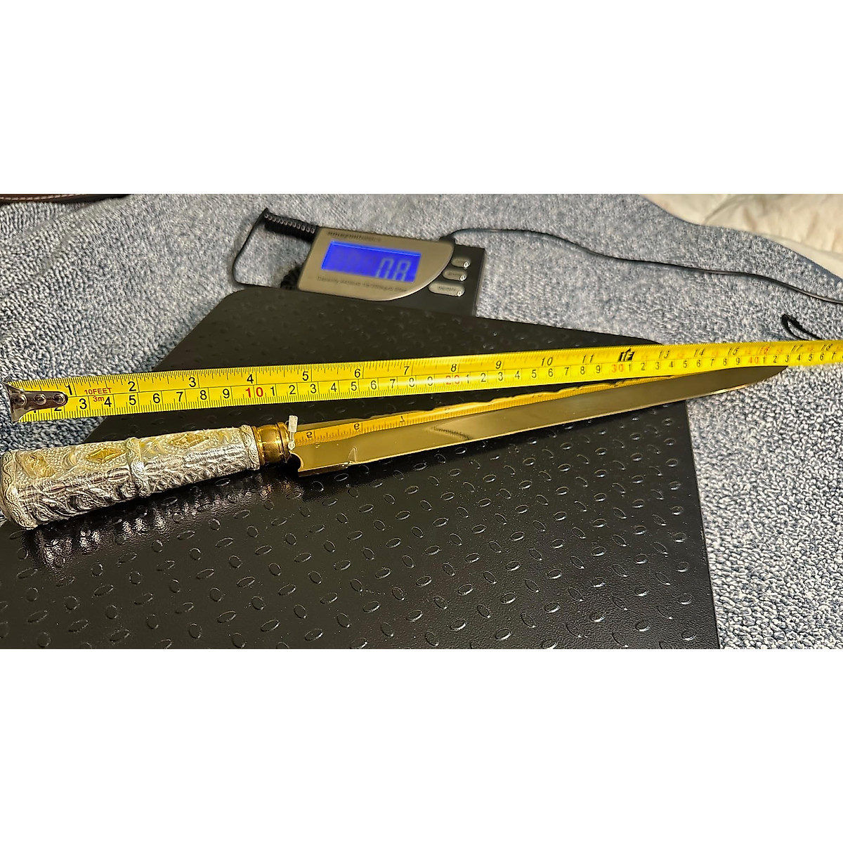 Golden Knife - Work of Art - Made in Brazil