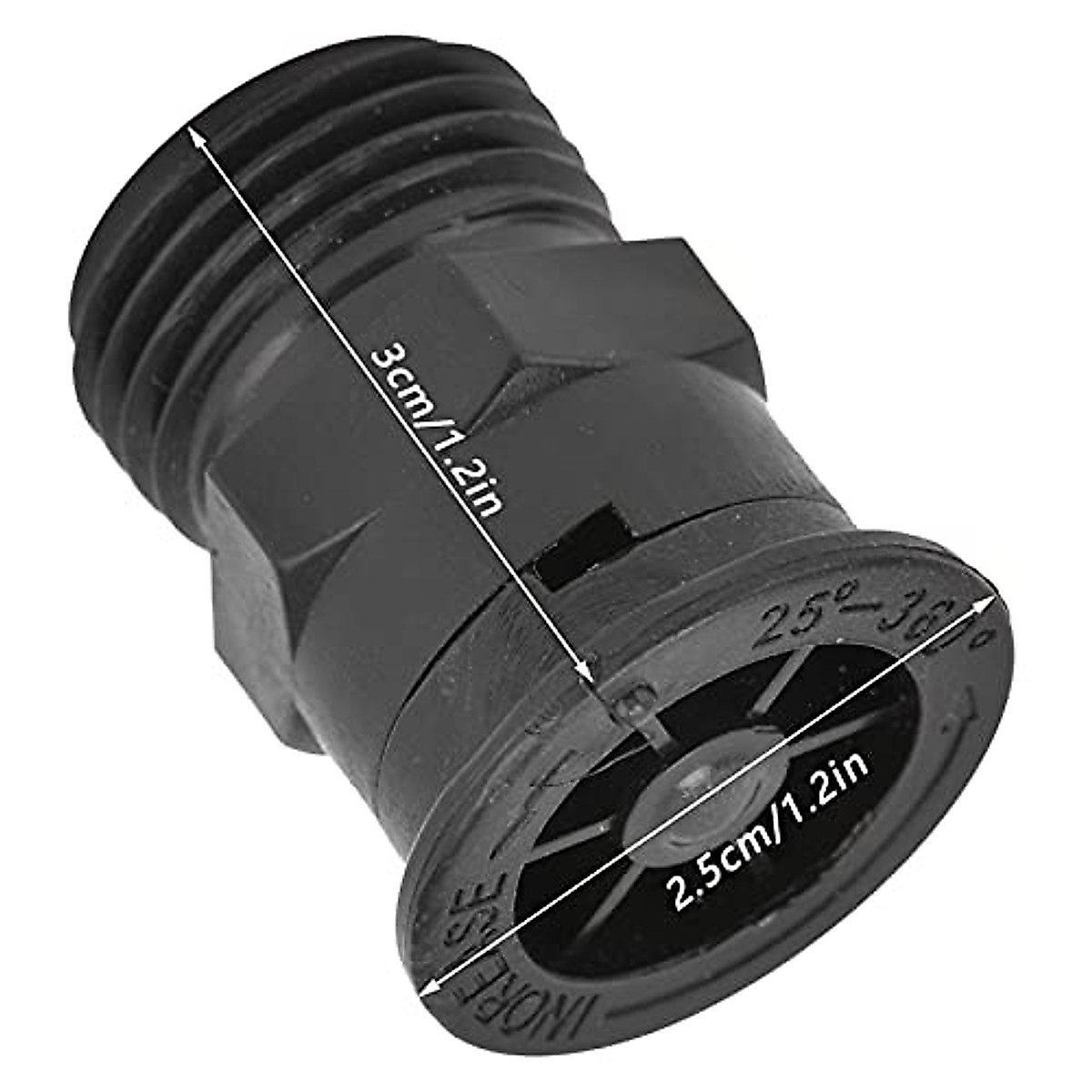 Watering Nozzle, Spray Nozzle Evenly for Gardens for Professional Use for General Purpose for Lawns