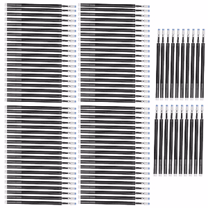 Refill Marking Pen 4 Colors Heat Erasable Fabric Pens DIY Leather Accessory Cross Stitch Sewing Accessories (Black)