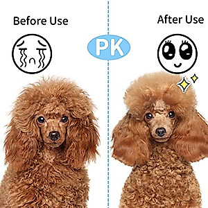 cat brush for grooming shedding dog brush cat hair brush cat comb for indoor cat slicker brush for dogs pet brush puppy small dog self cleaningpet brush dog brush for shedding (Blue)