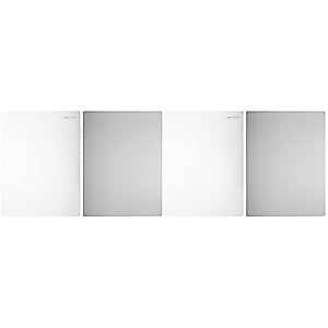 NUOBESTY Sketching Board 8 pcs Anti-Slip Think Holder Color Clipboard Writing Stationery for Size Paper Practical Silicone Sketch Handwriting Exam Anti- Laboratory Letter Pad Boards