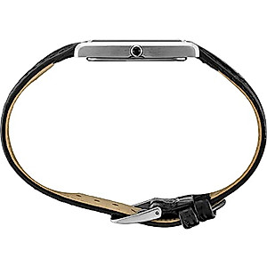 SEIKO Mens Essential SS RECT CASE, WHITE, Mens Standard