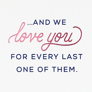 Hallmark Birthday Card for Mom from Both or All (Mom, Grandma, Friend, Fan)