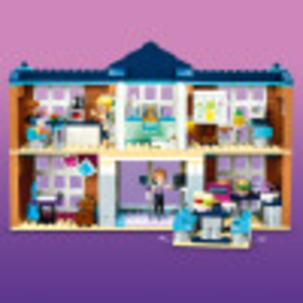 LEGO Friends Heartlake City School Building Kit with 3 Mini Figures and Classrooms
