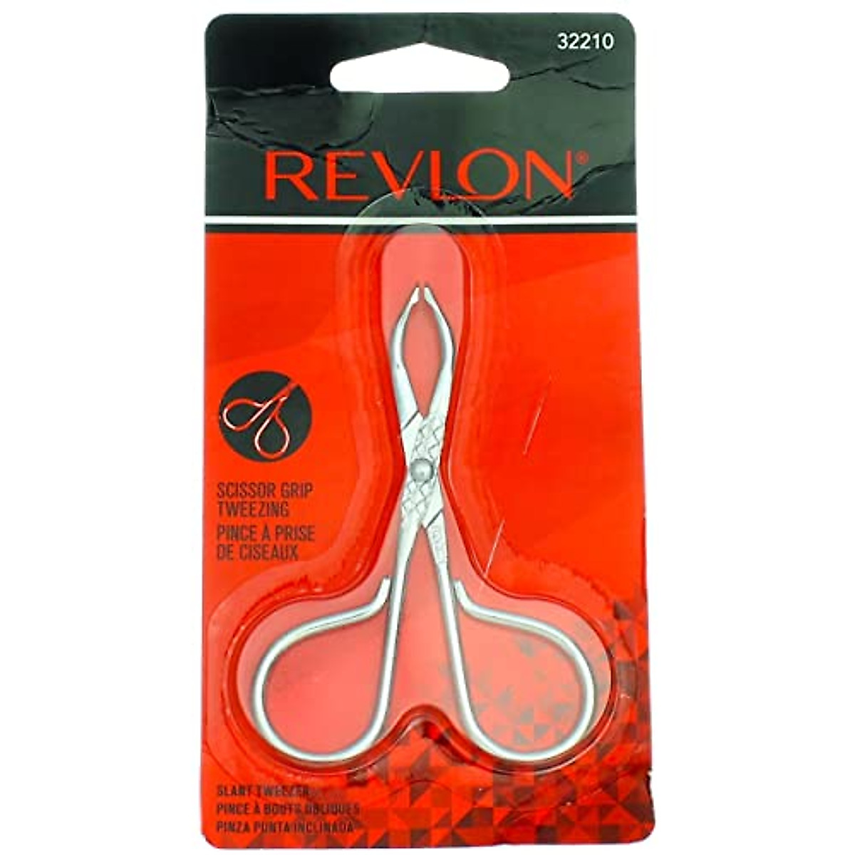 Revlon Perfectweeze Tweezer, Slant Tip, 1 ea (Pack of 5)