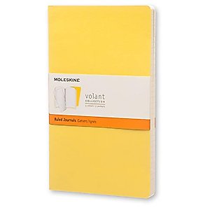 Moleskine Volant Journal Rule Large, Sunflower/Brass Yellow (8051272890495)