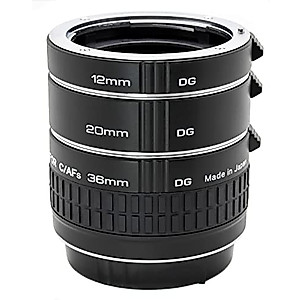 Kenko Auto Extension Tube Set DG for Canon EOS Lenses A-EXTUBEDG-C