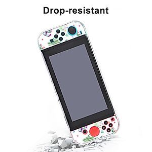 Cactus Pattern Protective Case Cover for Nintendo Switch Shock-Absorption Anti-Scratch Design