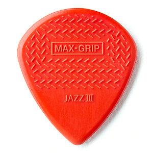 Dunlop Nylon Max Grip Jazz III Guitar Picks 6-Pack 1.38 mm
