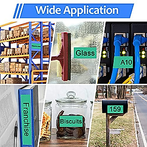 USUPERINK 10PK Compatible for Brother P-Touch Label Maker Tape TZe-751 TZ-751 TZe751 TZ751 Black on Green 24mm 0.94 inch 1'' x 26.2ft Laminated TZe TZ Label Tape for PT-7600 PT-9200DX PT-9200PC 9400