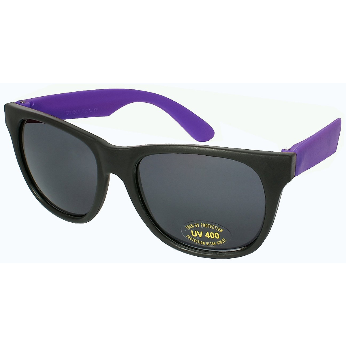 Edge I-Wear 12 Bulk 80s Neon Party Sunglasses for Adult Party Favors with CPSIA certified-Lead(Pb) Content Free (2 Bu/2 Yl/2 Pk/2 Or/2 Gn/2 Pp, 54)