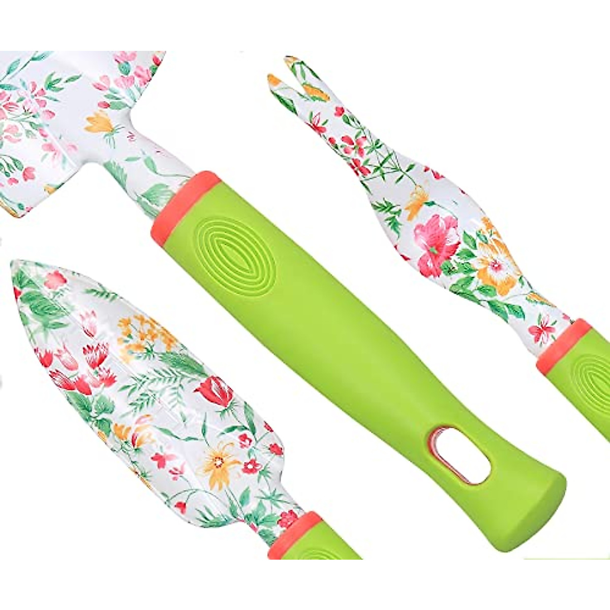 Garden Tool Set,Heavy Duty Hand Tool Kit with Storage Tote,Kneeling Pad,Gardening Gifts for Women/Parent